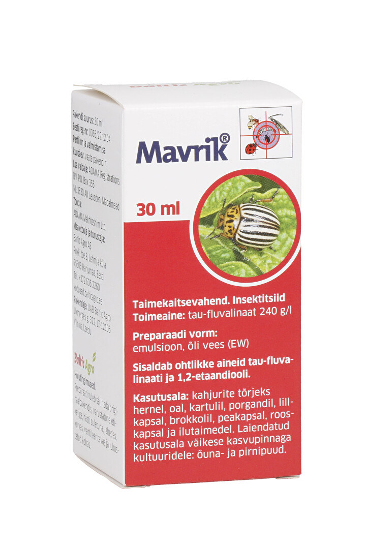 Insecticide Mavrik 30 ml